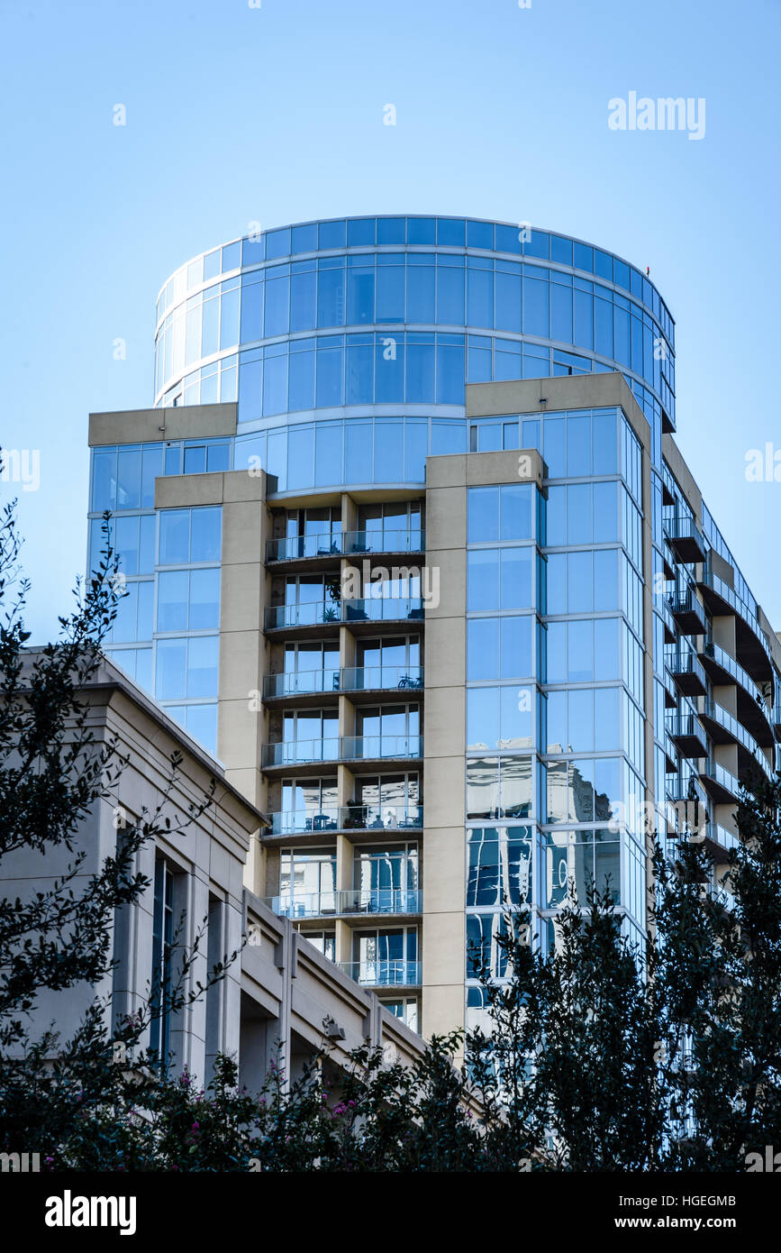 Modern office buildings, Downtown Dallas, Texas Stock Photo - Alamy