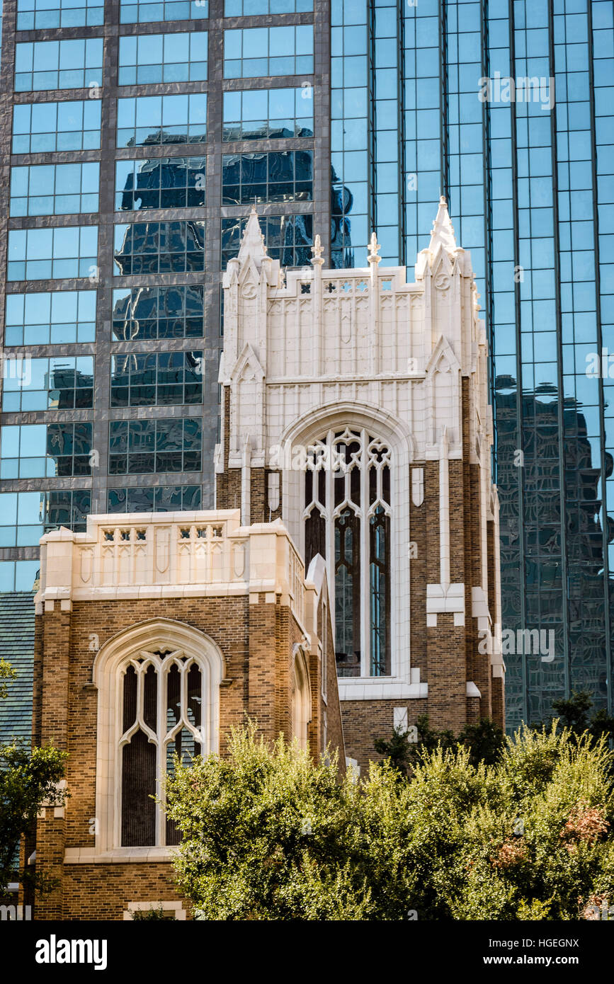 First United Methodist Church, 1928 Ross Ave, Dallas, Texas Stock Photo ...
