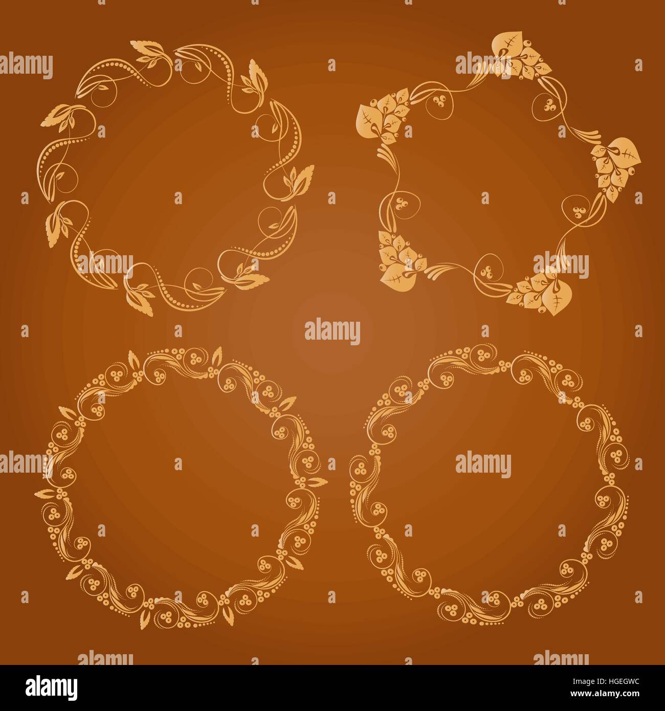 Ornamental design elements Stock Vector Image & Art - Alamy
