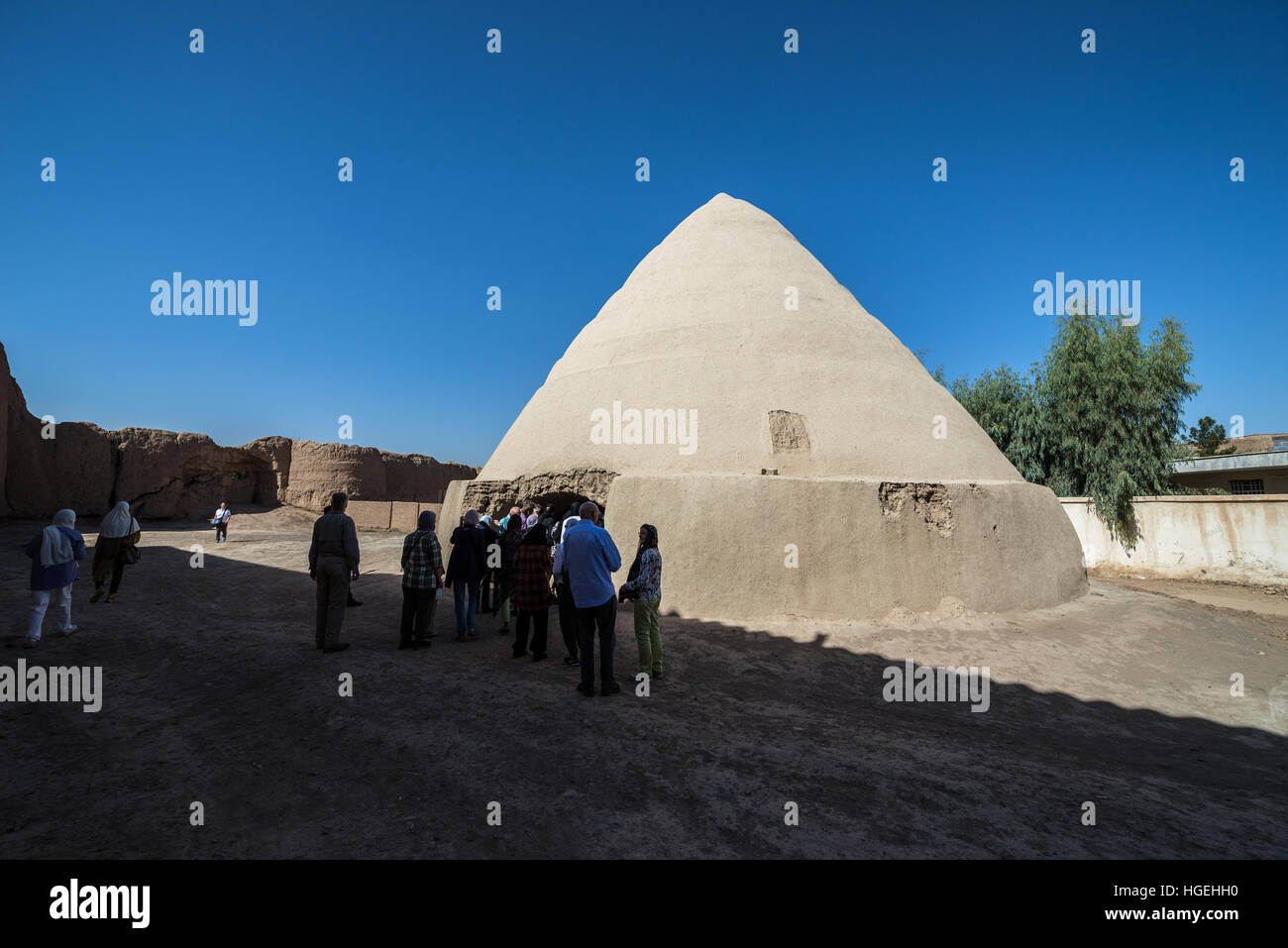 ancient type of evaporative cooler called Yakhchal, also known as Ice ...