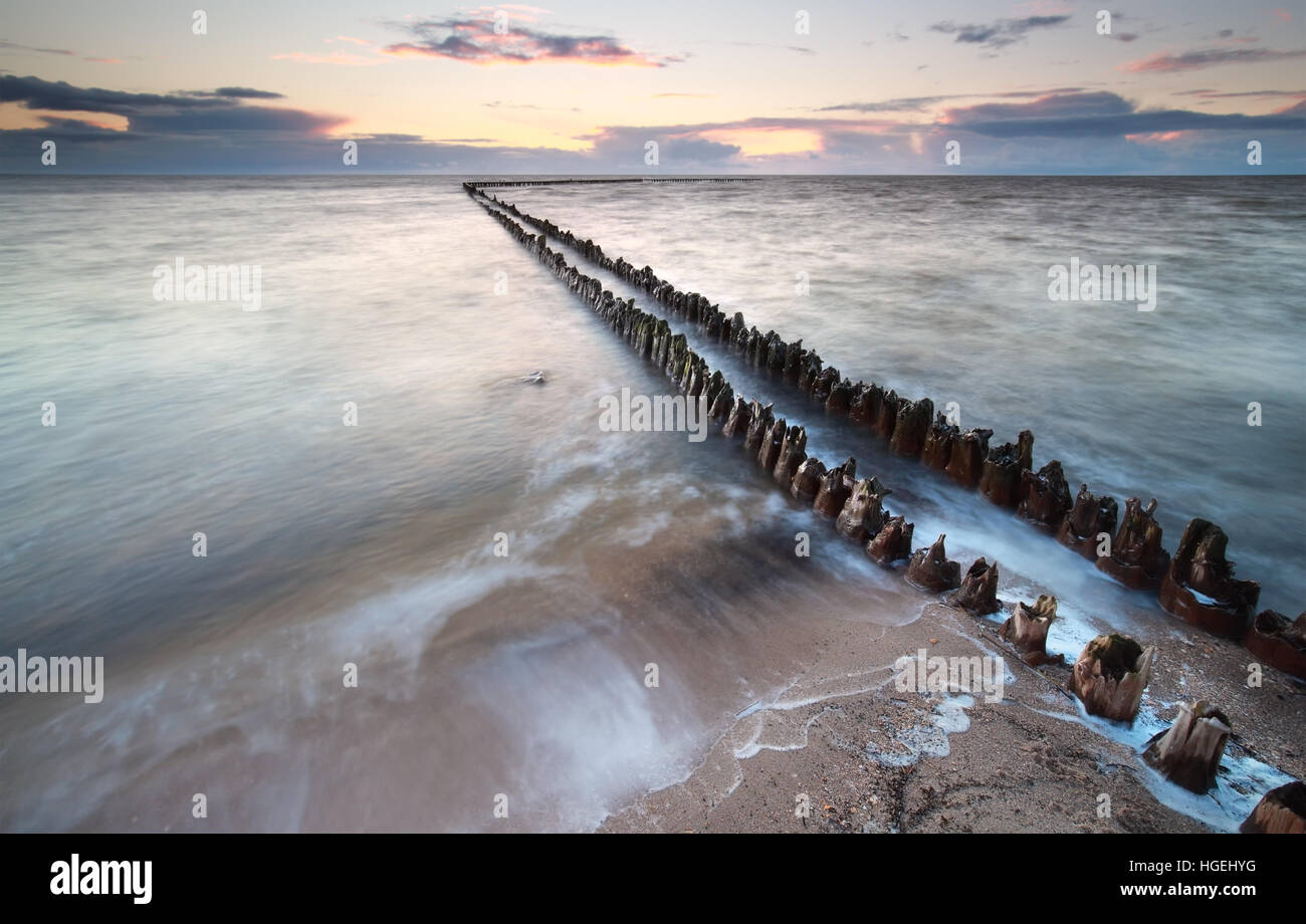 Old breakwater hi-res stock photography and images - Alamy