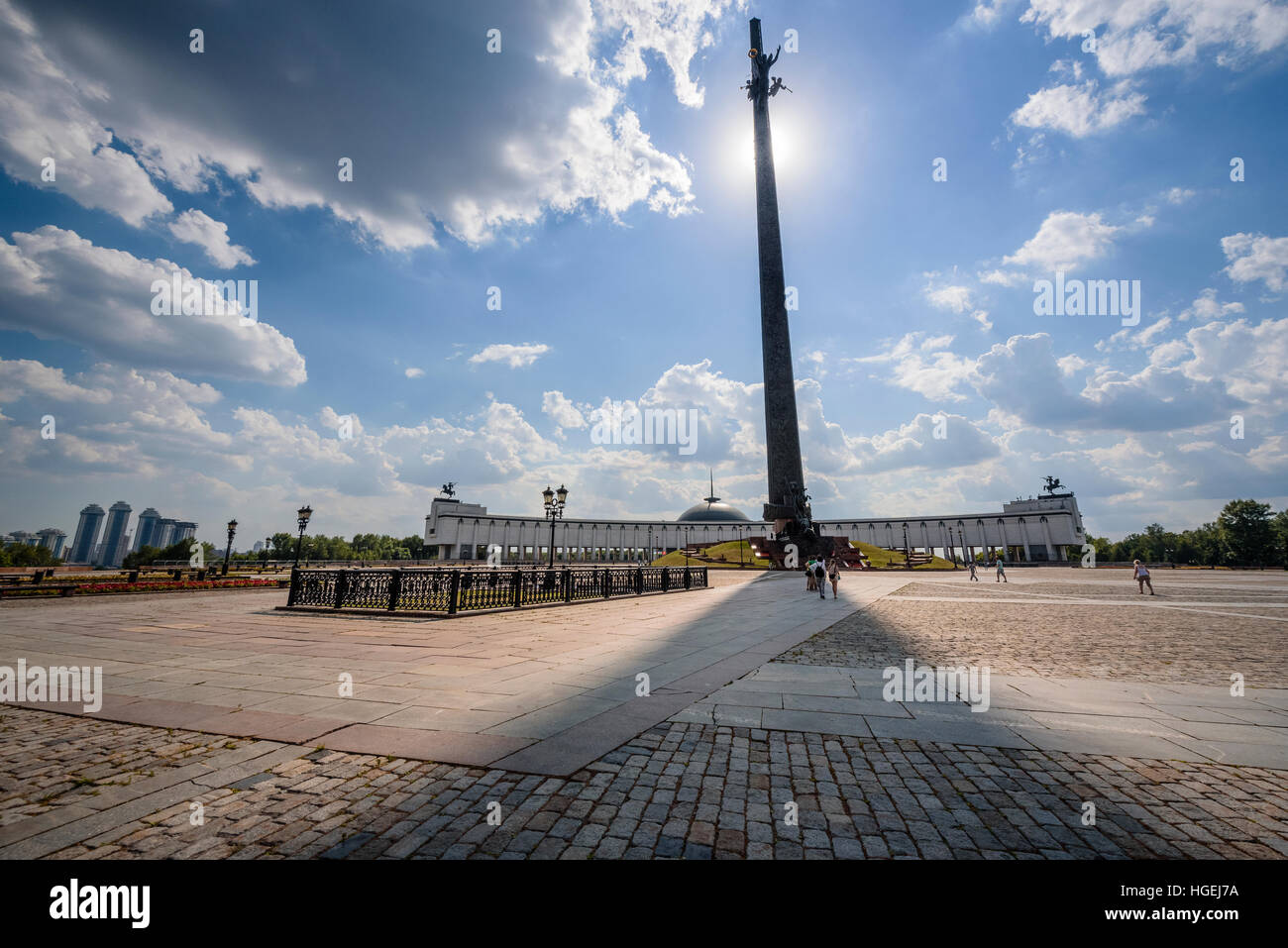 Monument in the Museum of the Great Patriotic War (Moscow Stock Photo ...