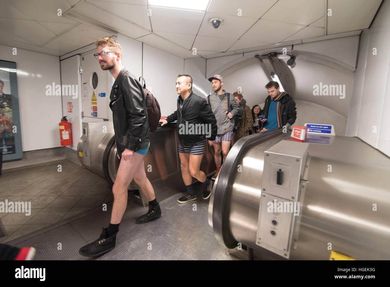 Annual no trousers tube ride annual no pants subway ride hi-res stock ...