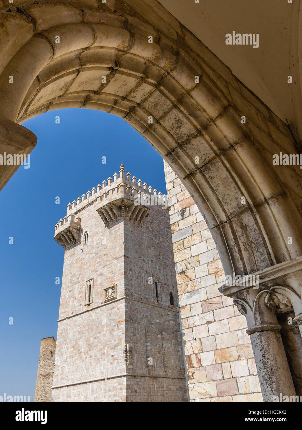 Castle, Estremoz, Portugal. The region around Estremoz has been ...