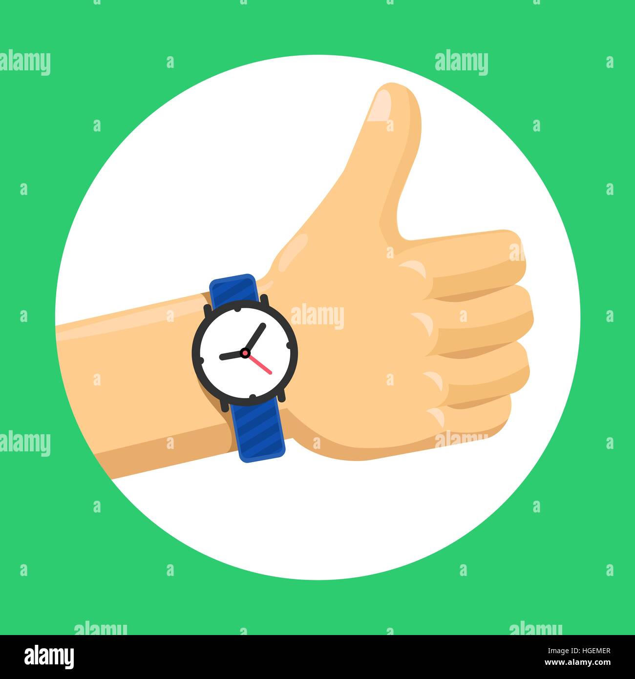 Clock like Stock Vector Images - Alamy