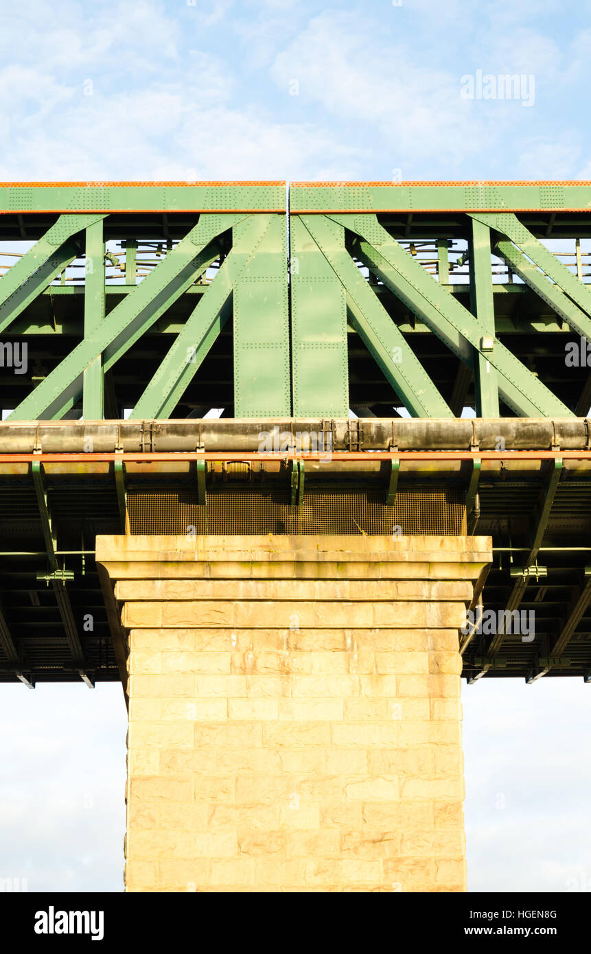 A Section Join and Support of the Queen Alexandra Bridge (1909 ...