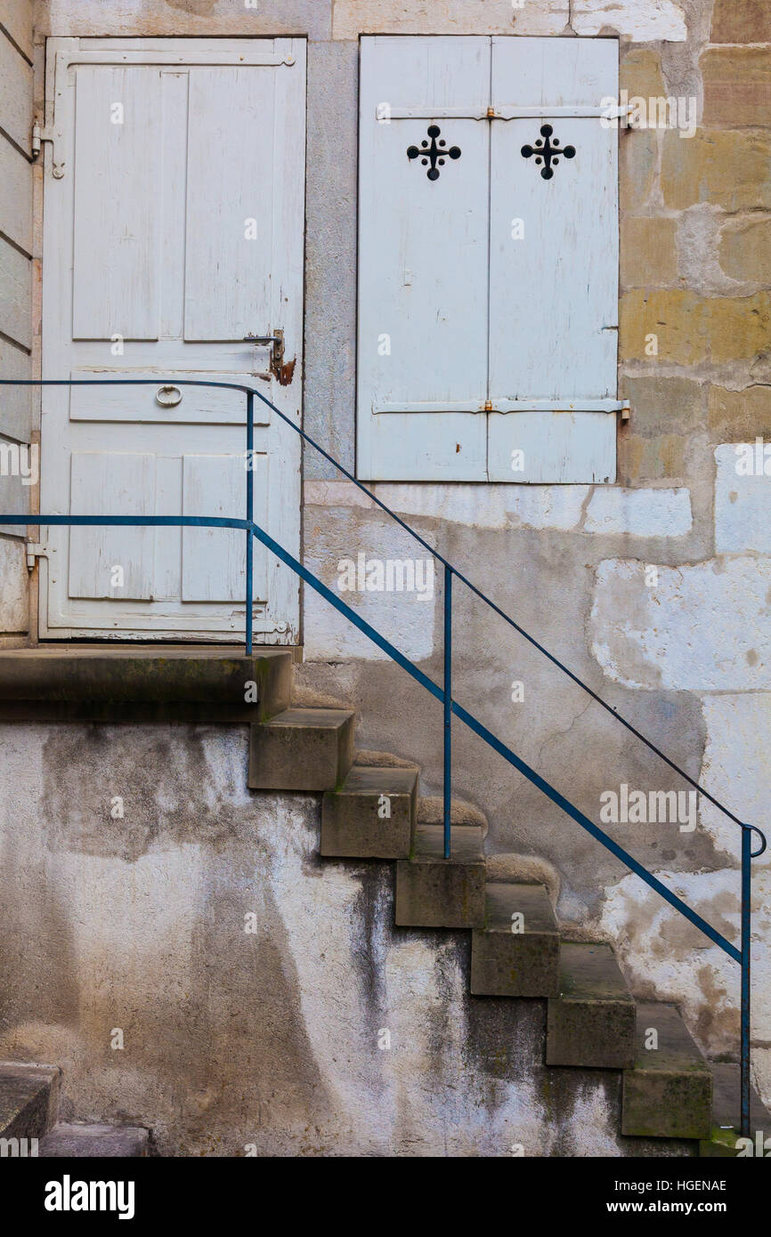 Old town steps hi-res stock photography and images - Alamy
