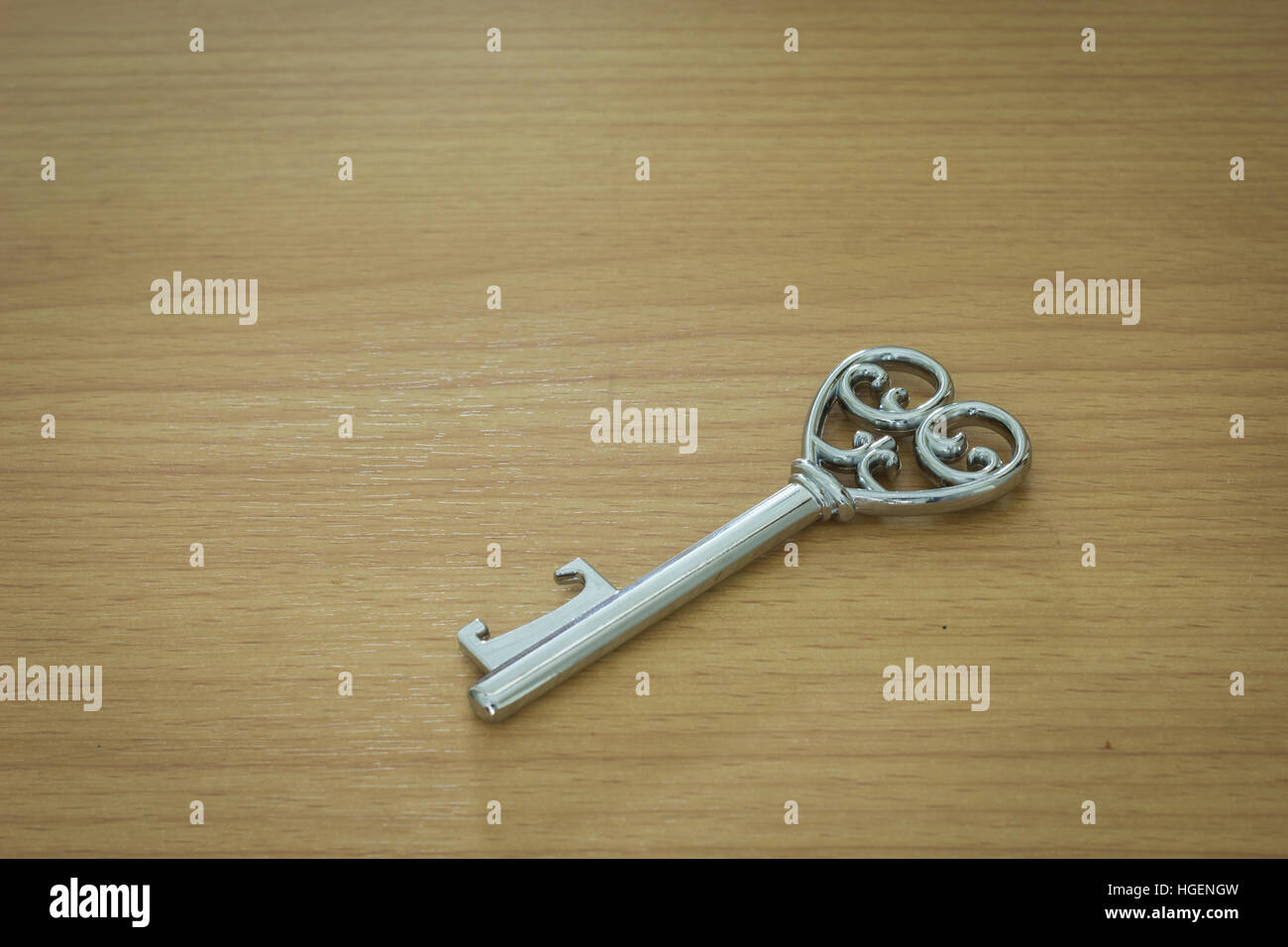 Black white key shape hi-res stock photography and images - Alamy