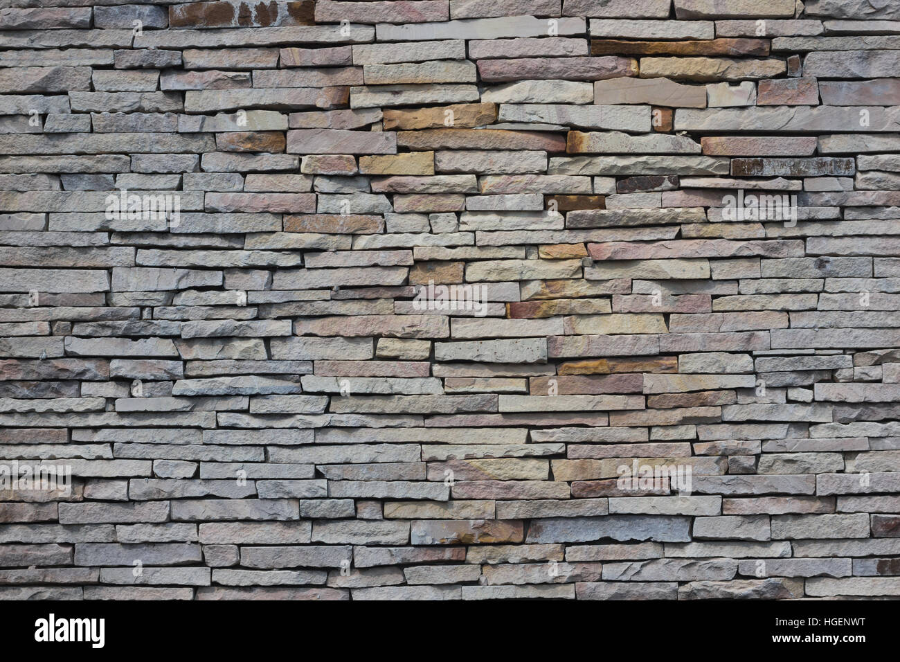 pattern of decorative white slate stone wall surface Stock Photo - Alamy