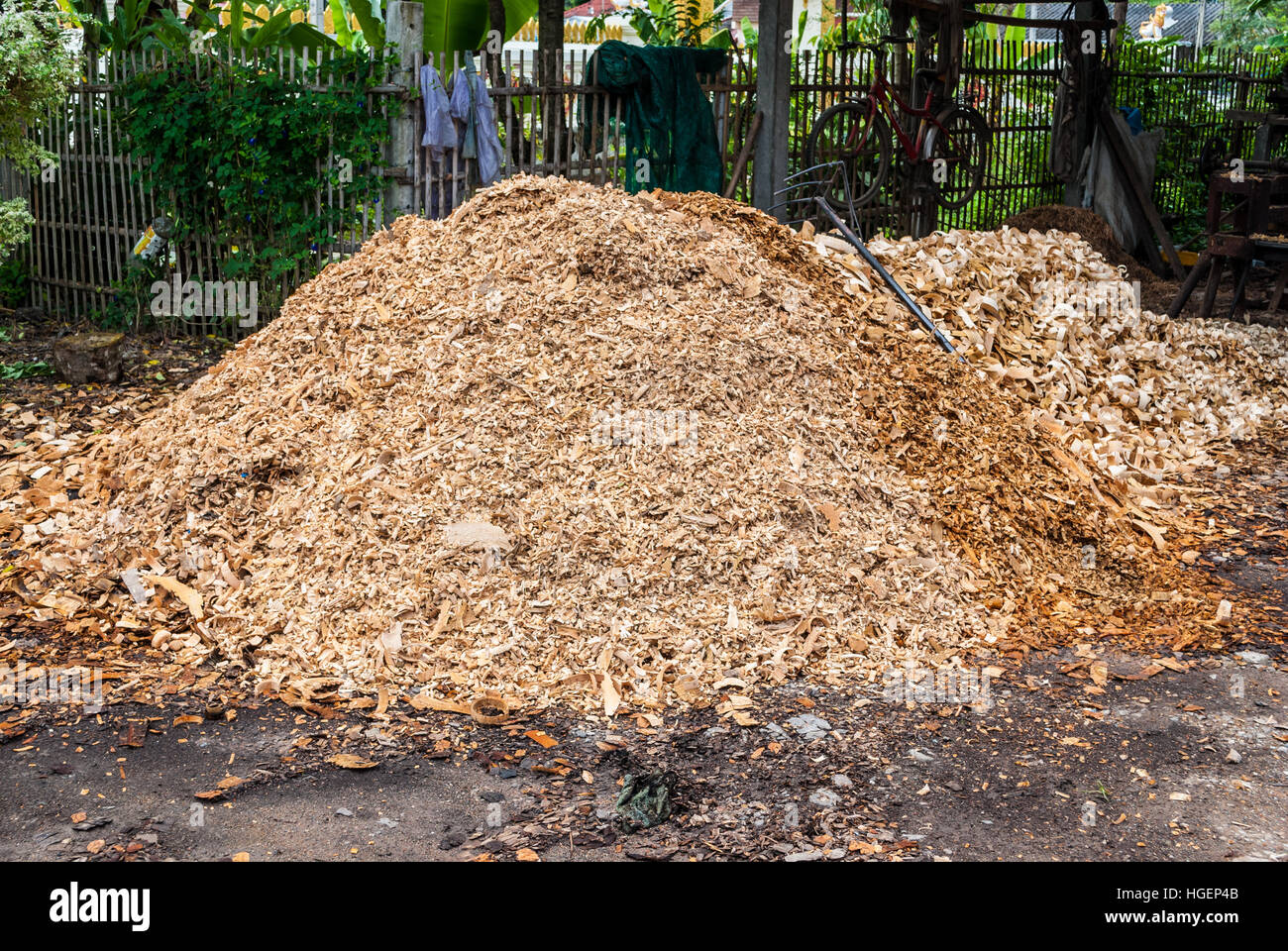 Drying Wood Flakes For Particle Boards – ZGURK