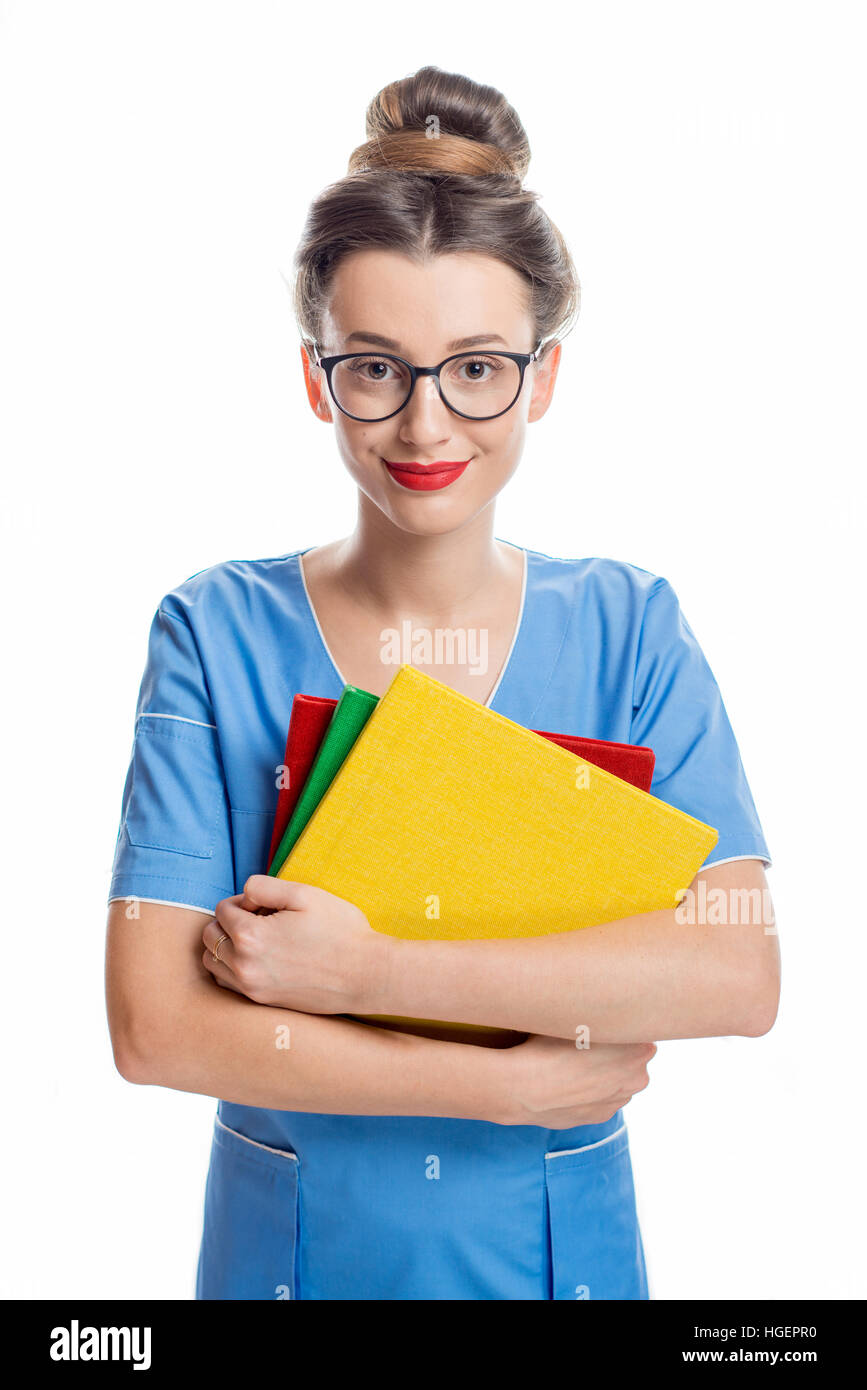 Portrait female doctor student hi-res stock photography and images - Alamy