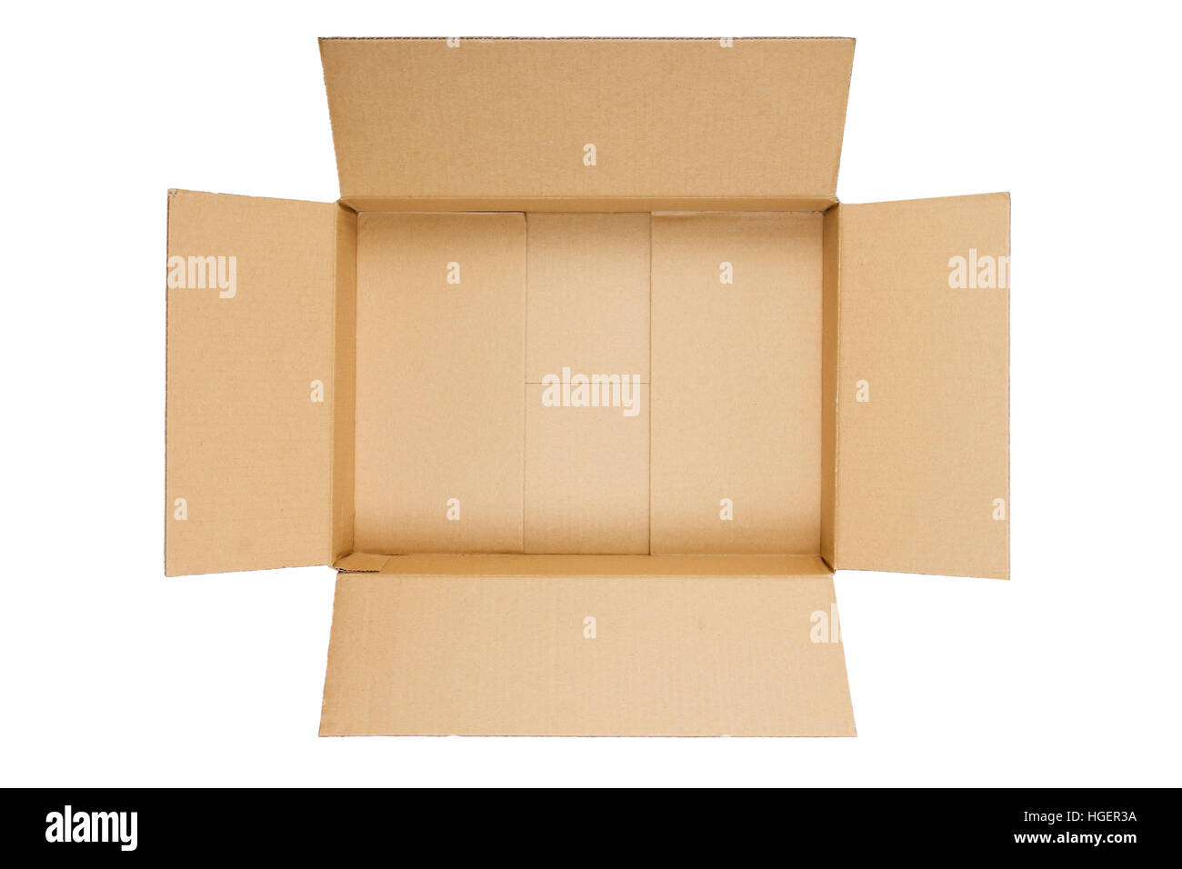 Open carboard box isolated hi-res stock photography and images - Alamy