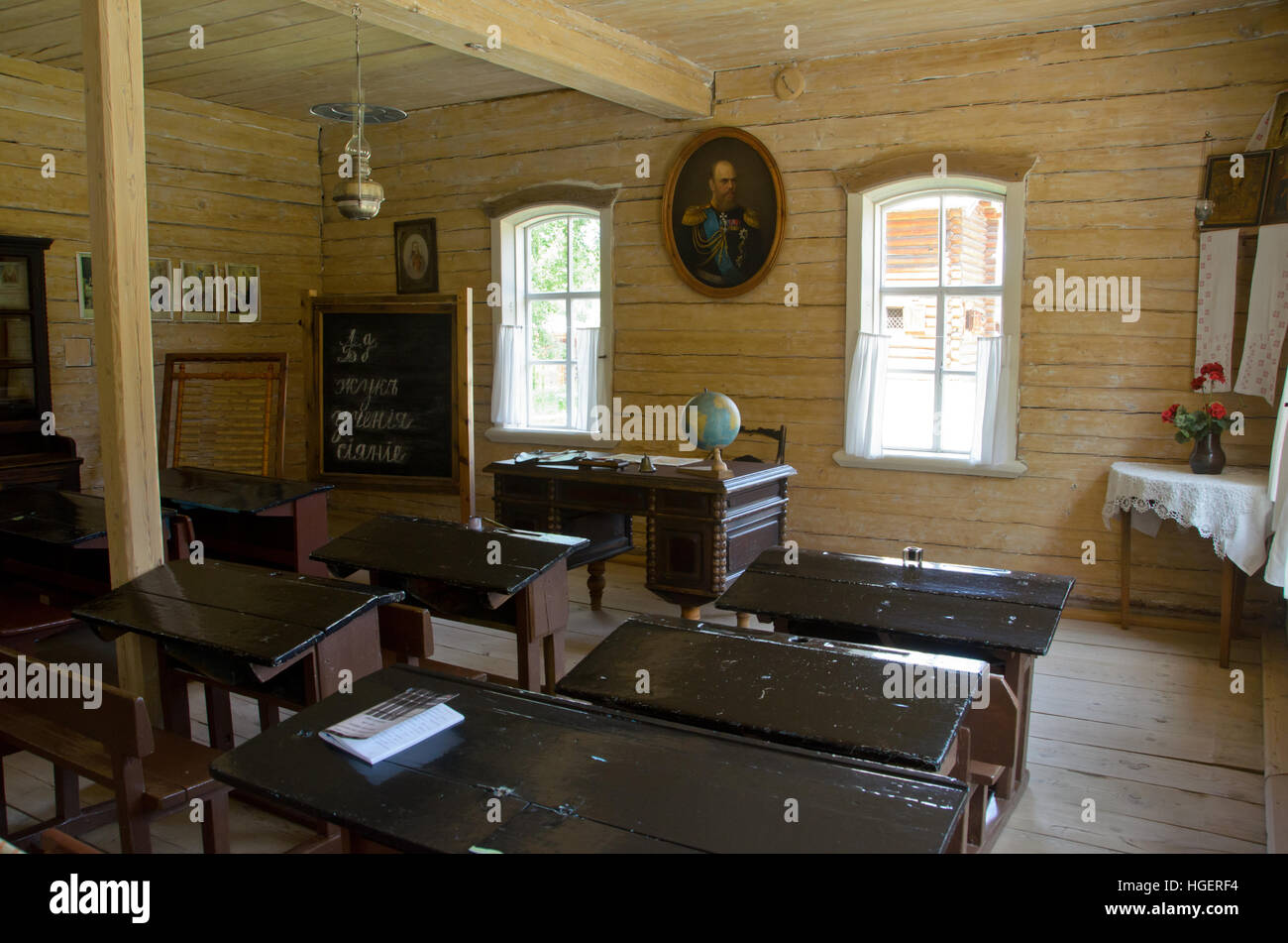 Taltsy museum wooden architecture hi-res stock photography and images ...