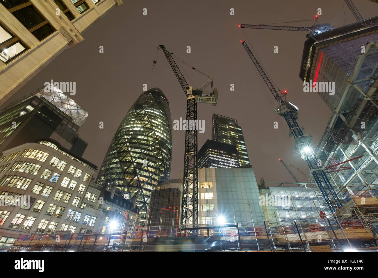 The gherkin structural construction hi-res stock photography and images ...