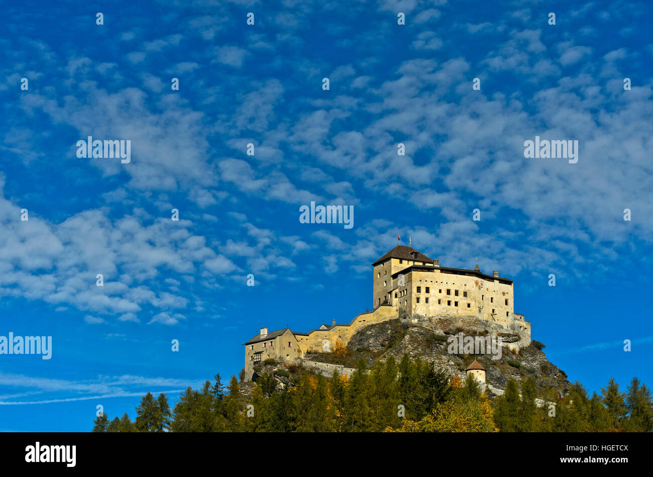 Schloss tarasp castle switzerland hi-res stock photography and images ...
