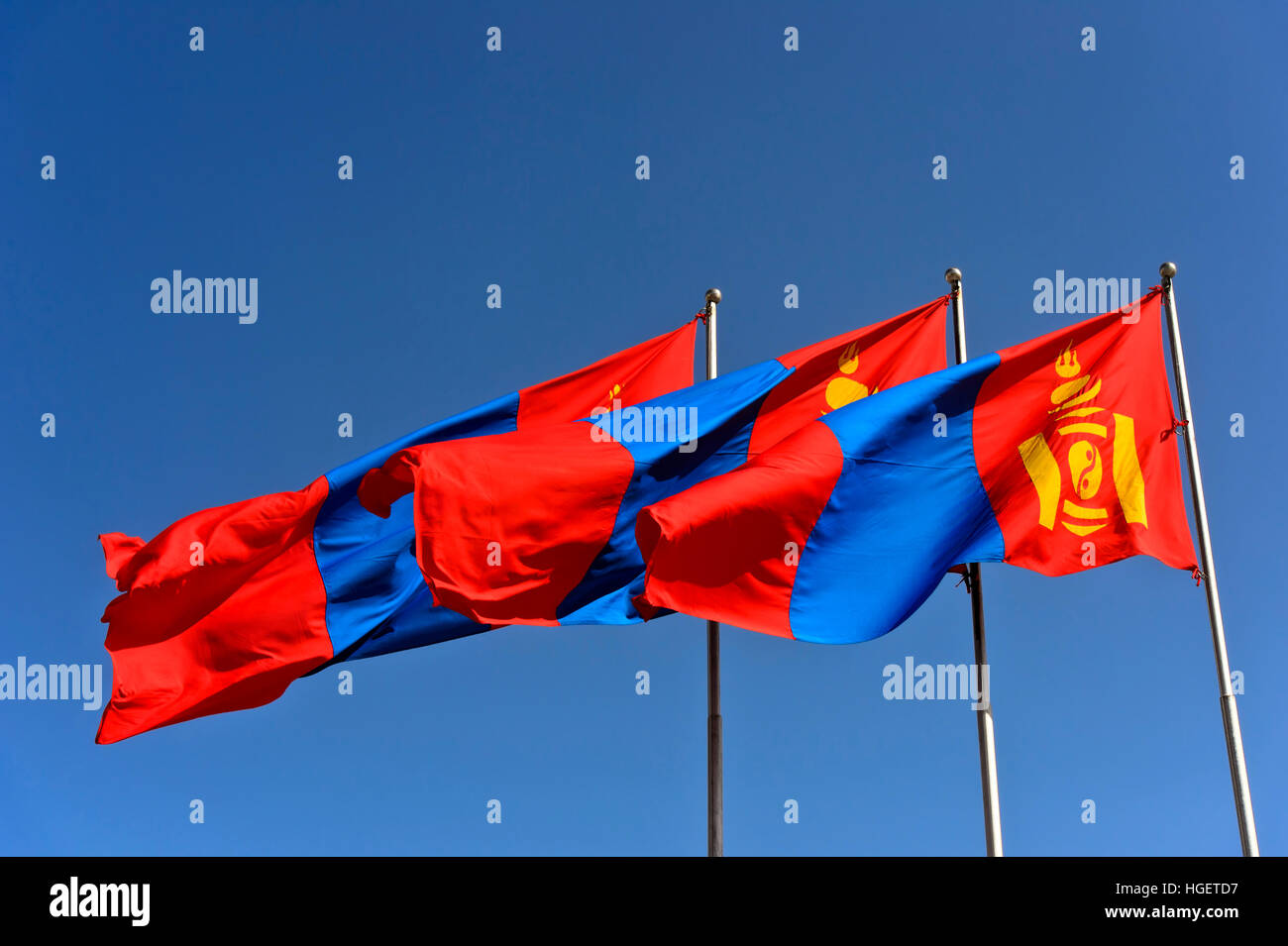 Mongolian Flag Symbol