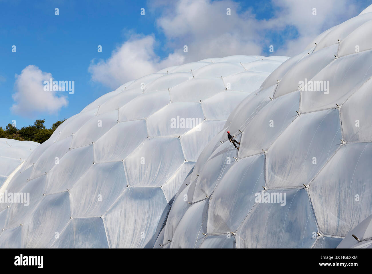 Eden project biome silhouette hi-res stock photography and images - Alamy