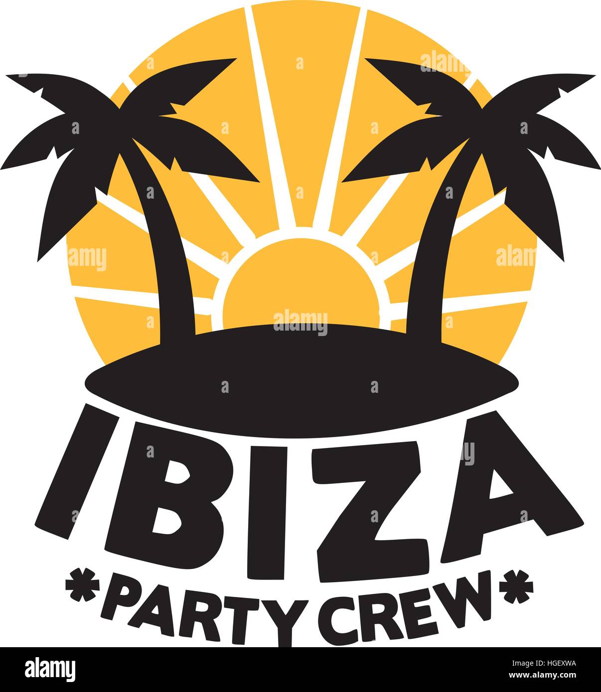 Ibiza party Stock Vector Images - Alamy