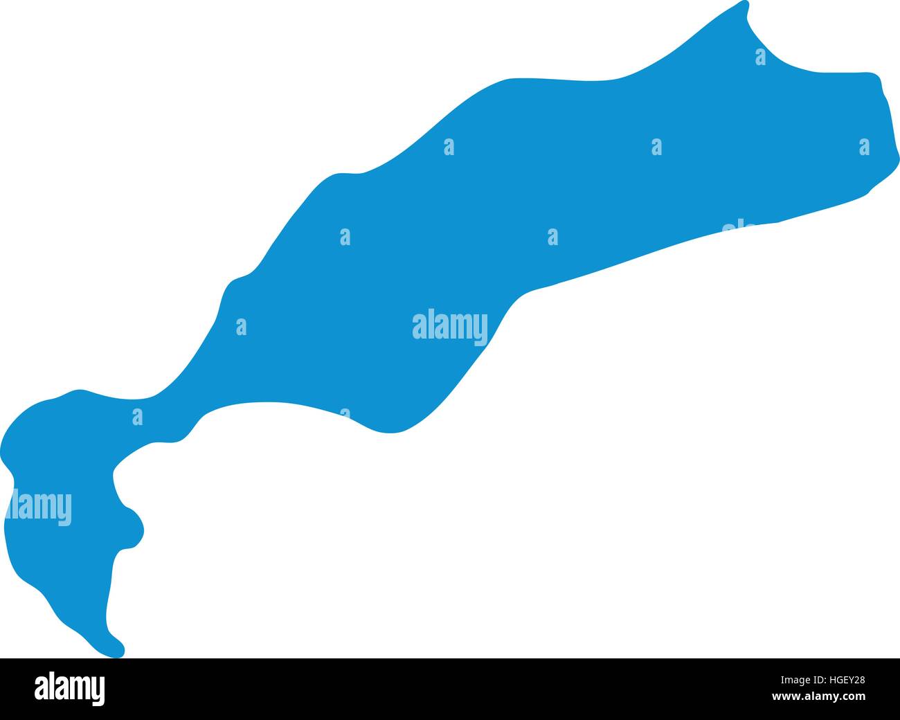 Kos map silhouette Stock Vector Image & Art - Alamy