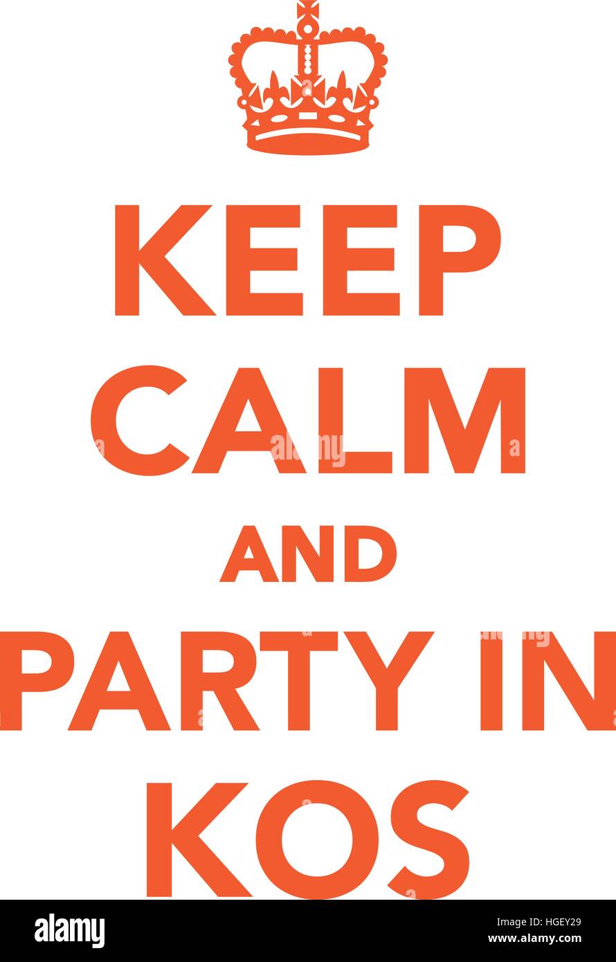 Kos party Stock Vector Images - Alamy