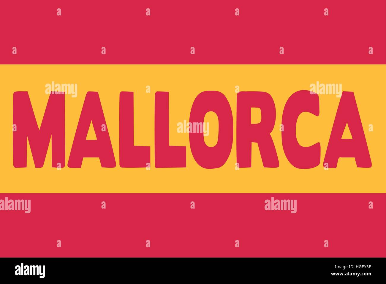Mallorca flag Stock Vector Images - Alamy