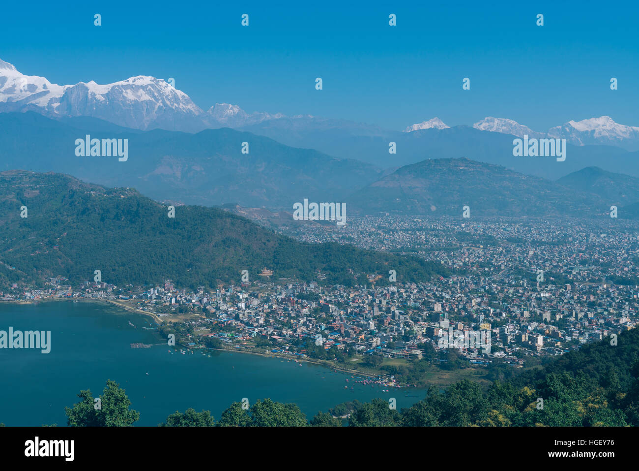 Pokhara city hi-res stock photography and images - Alamy