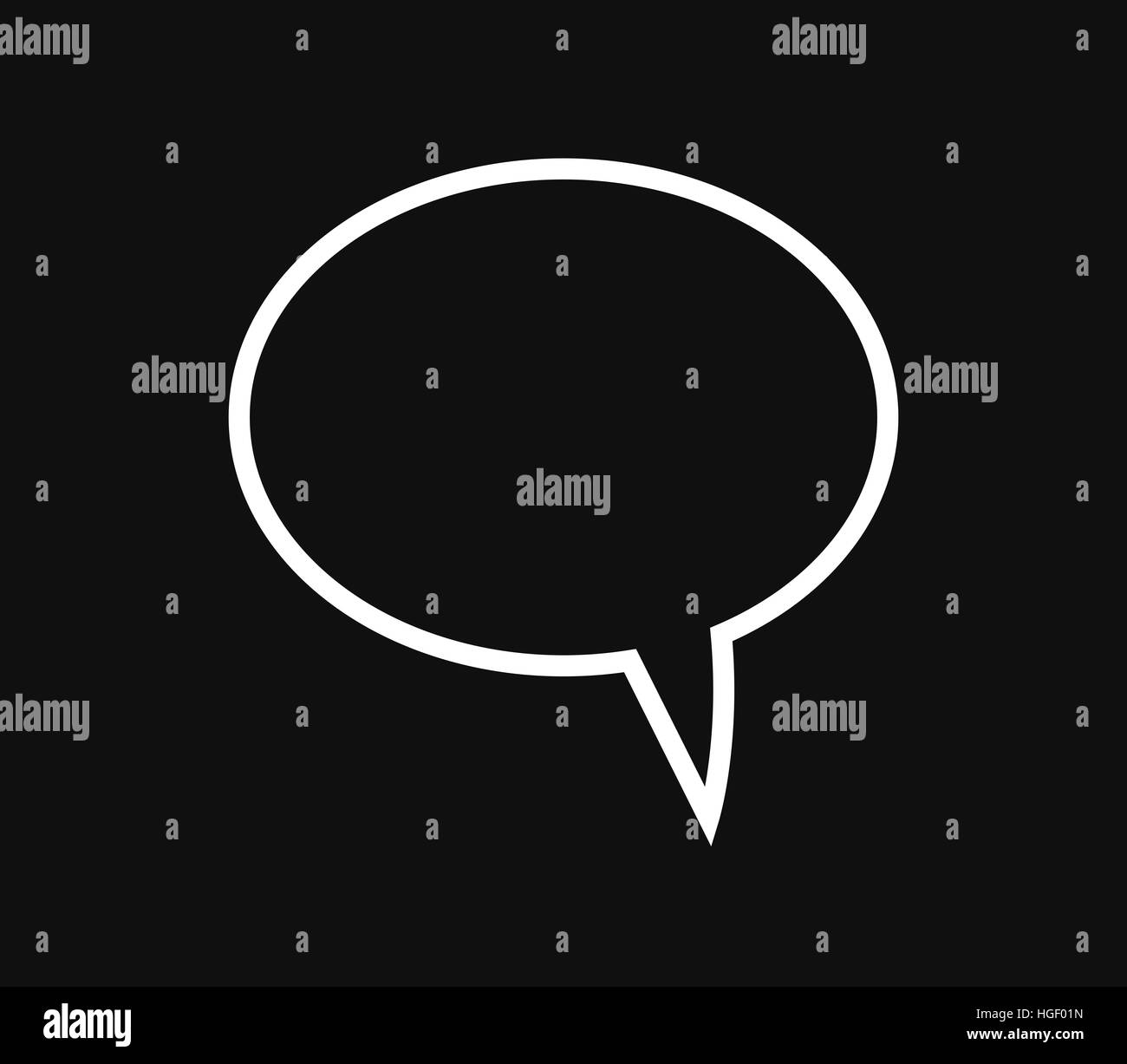 Dialog cloud icon Stock Photo - Alamy