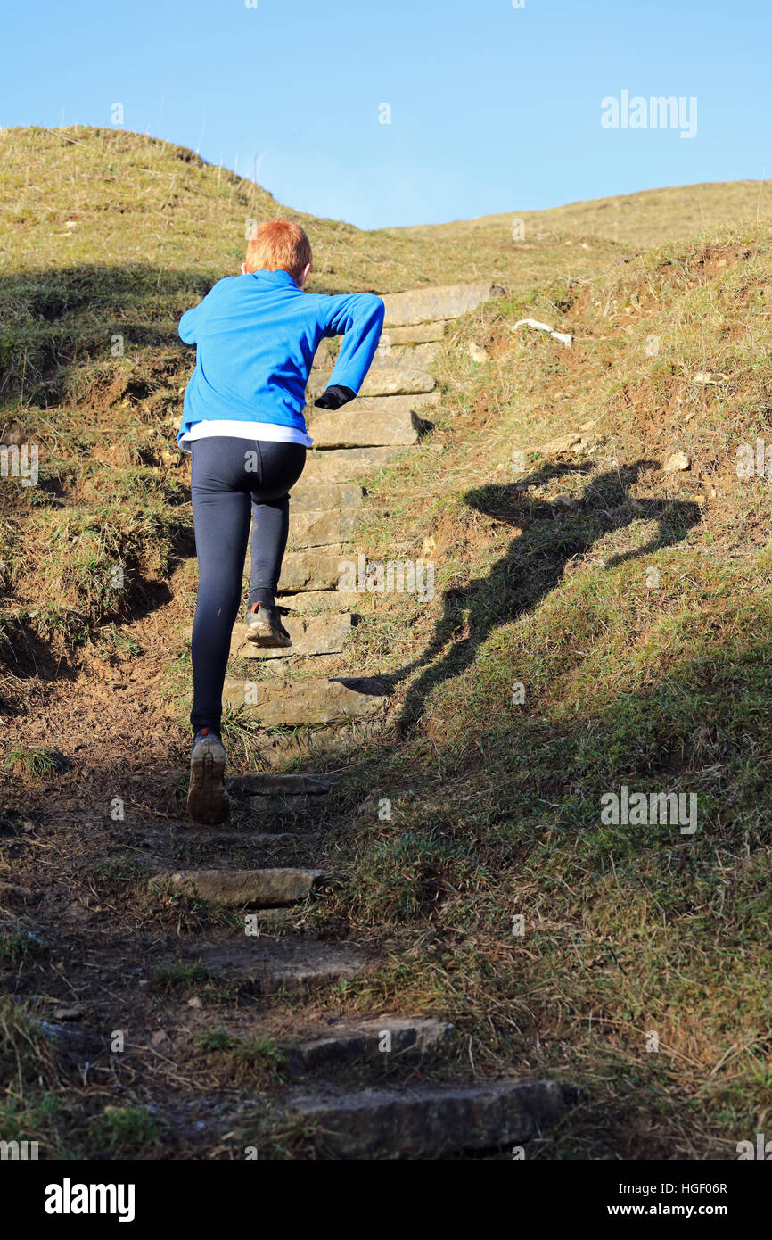 Steps hillside hi-res stock photography and images - Alamy