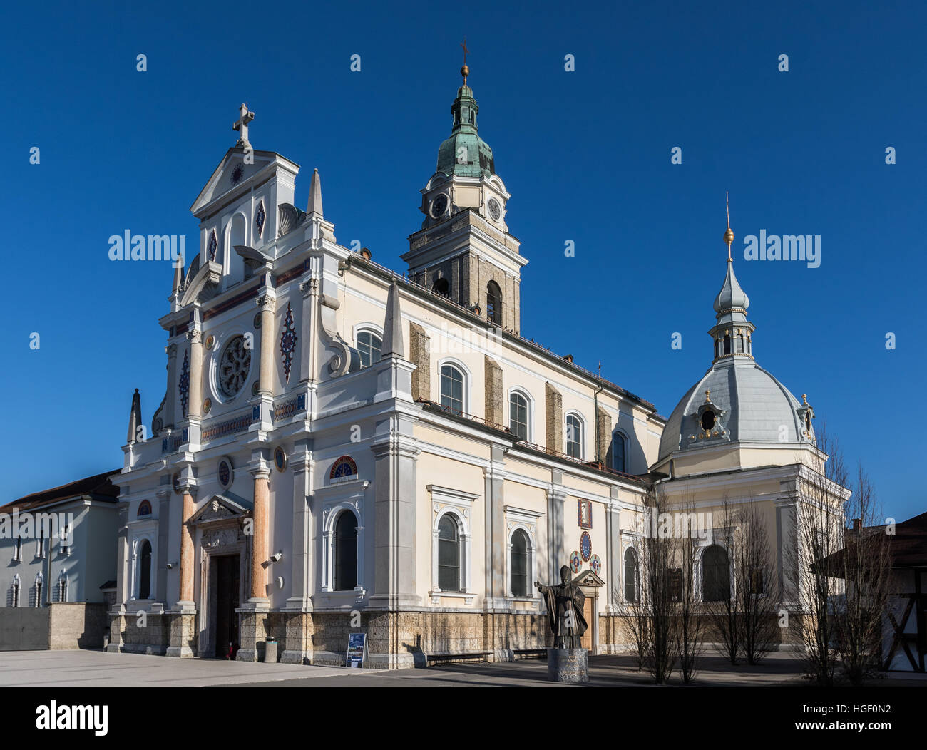The National Shrine Mary Help of Christians at Brezje, Slovenia Stock ...