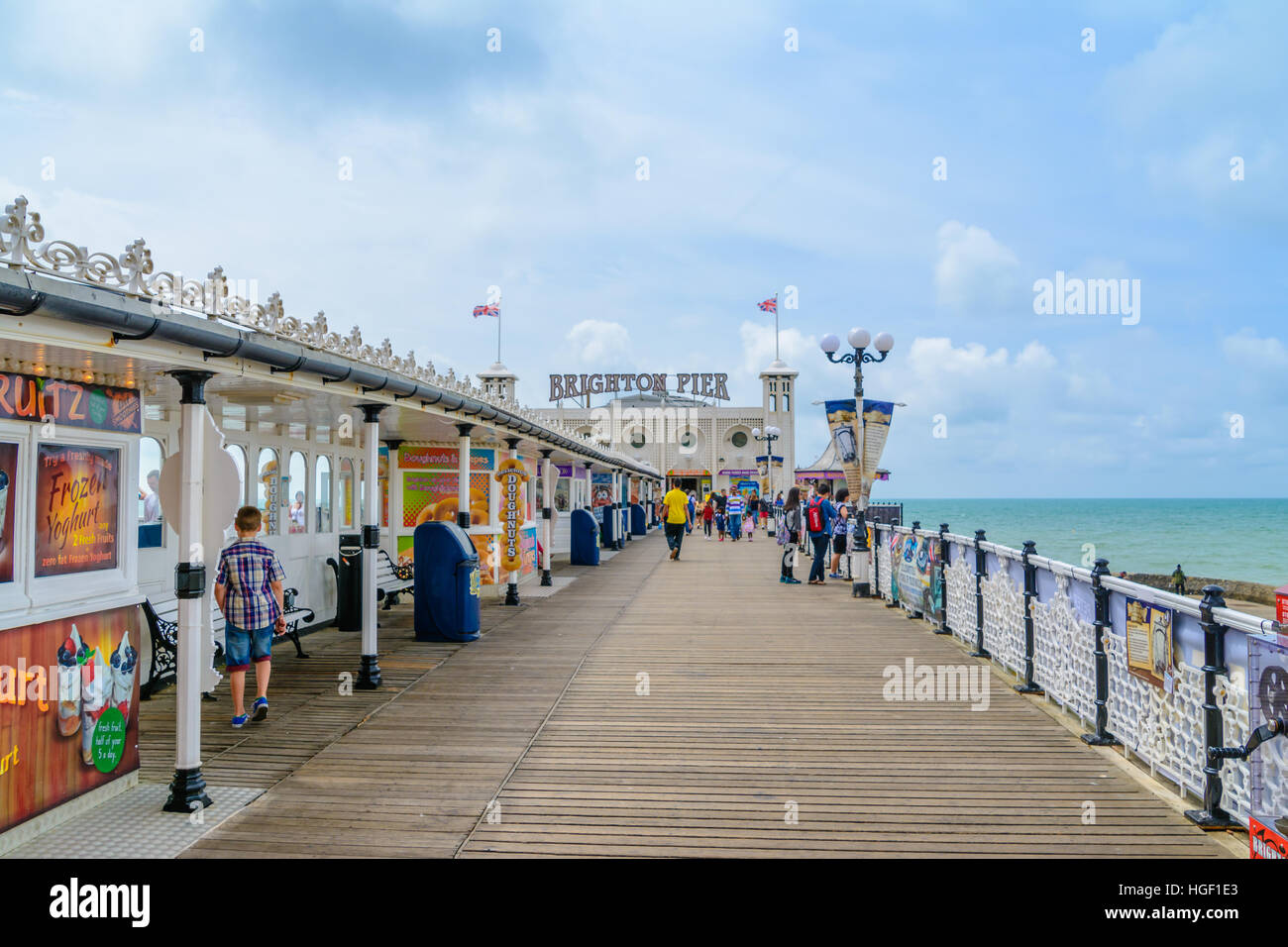 Brighton pier aerial hi-res stock photography and images - Alamy