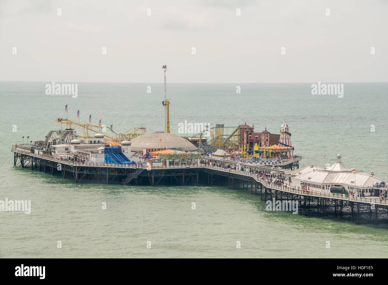 Brighton Pier Aerial Stock Photos & Brighton Pier Aerial Stock Images ...