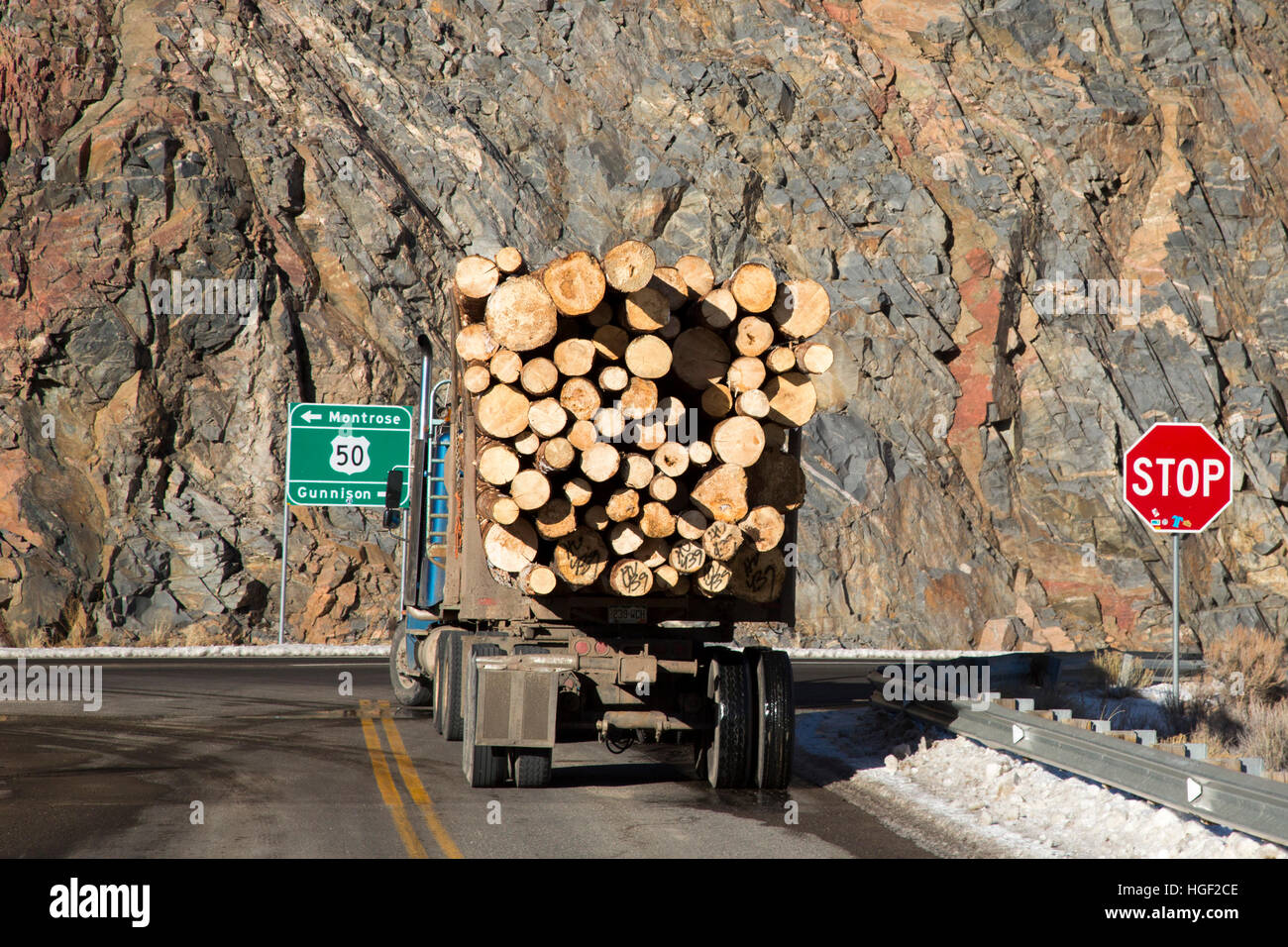Timber load hi-res stock photography and images - Alamy