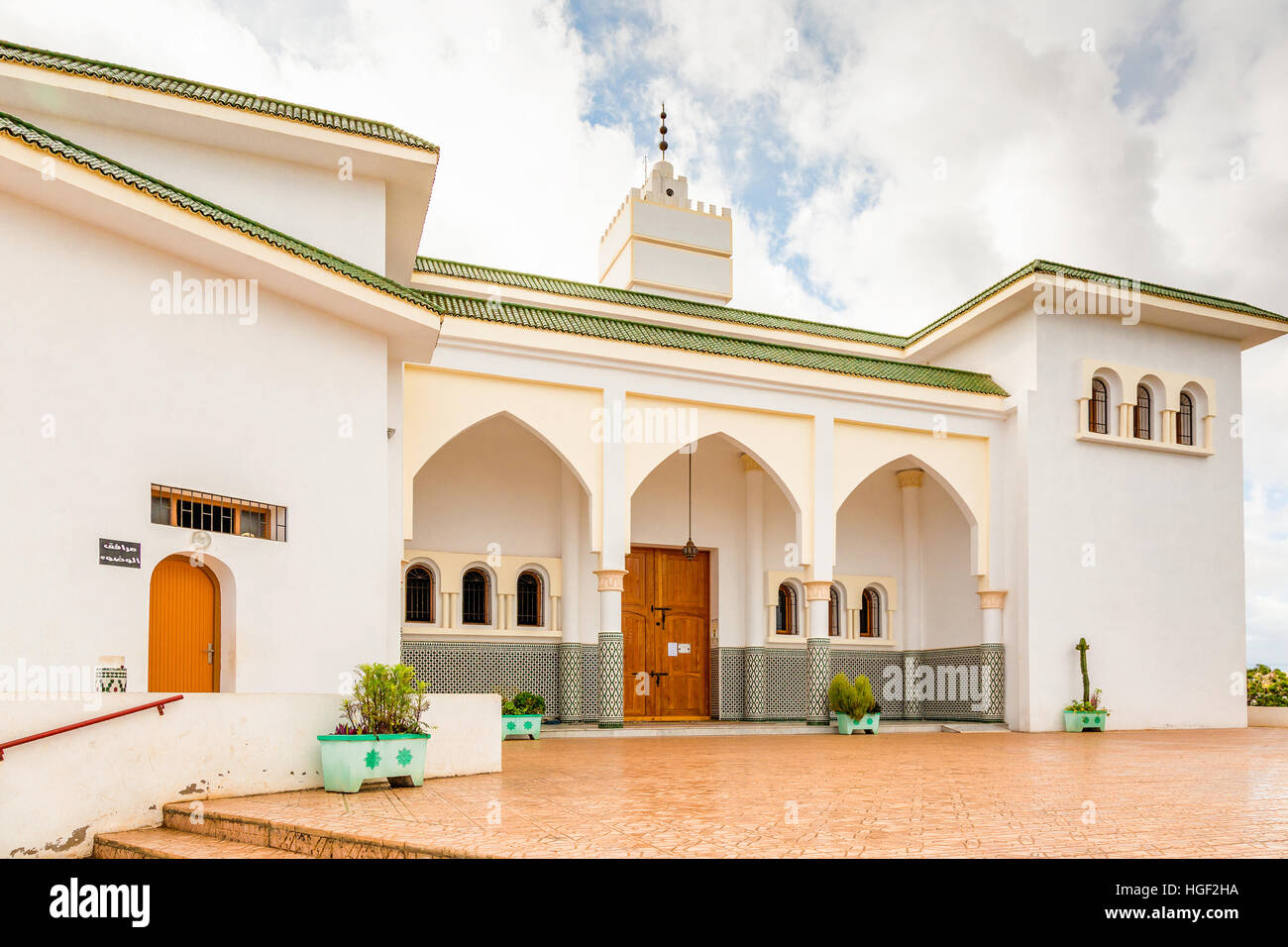 One of the mosques in Sidi Ifni on the coast of Morocco Stock Photo - Alamy
