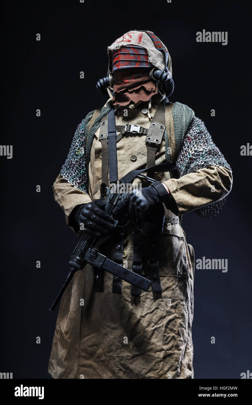 survivor in tatters Stock Photo - Alamy