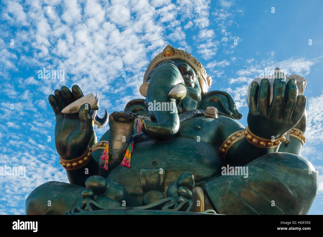 Ganesha statue and Hindu god, Thailand Stock Photo - Alamy