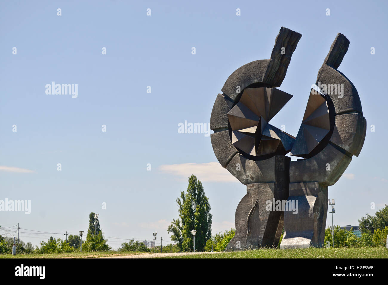 Memorial to the Victims of the Sajmište Concentration Camp. Belgrade ...