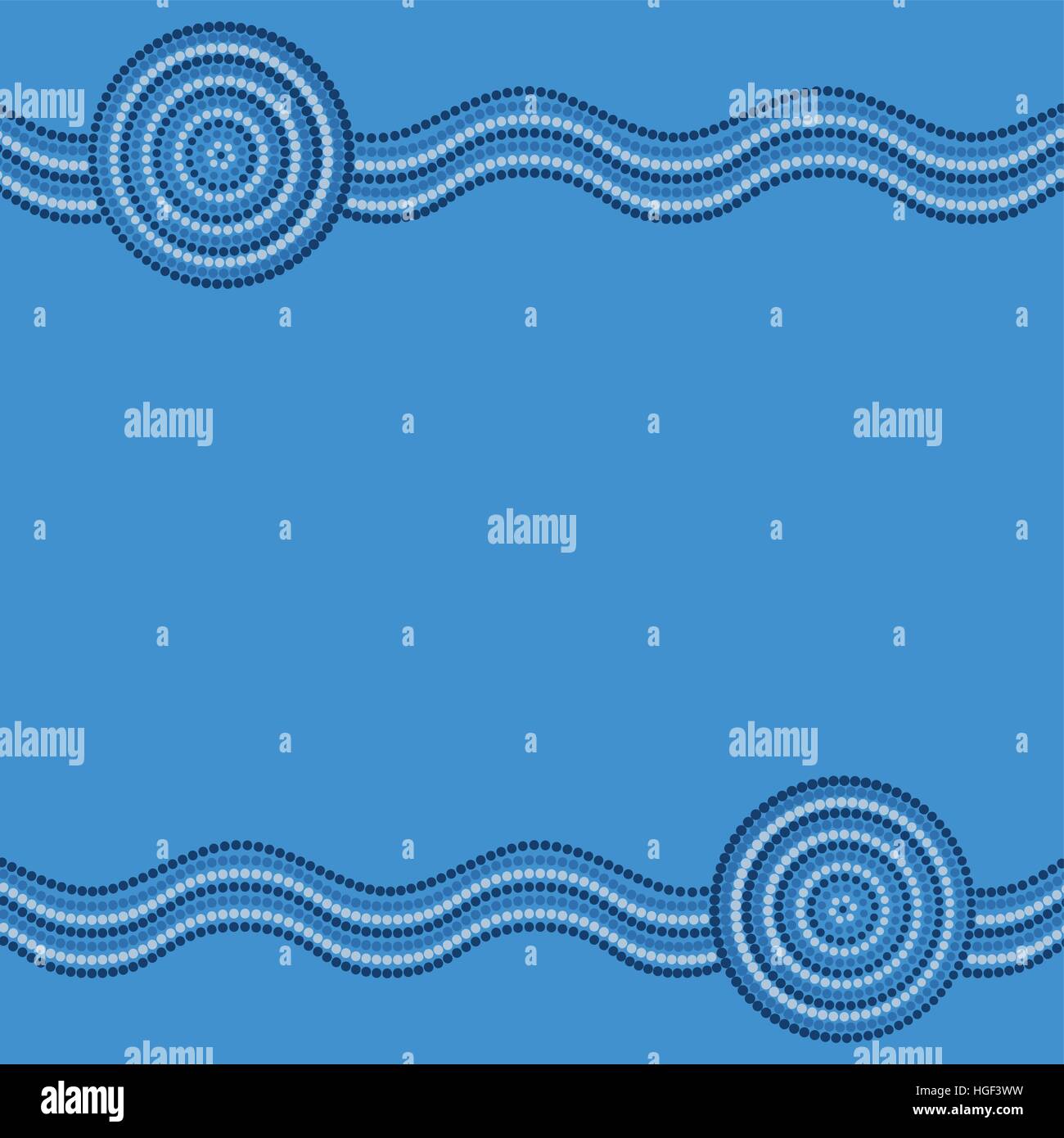 australian-aboriginal-art-background-in-vector-format-stock-vector