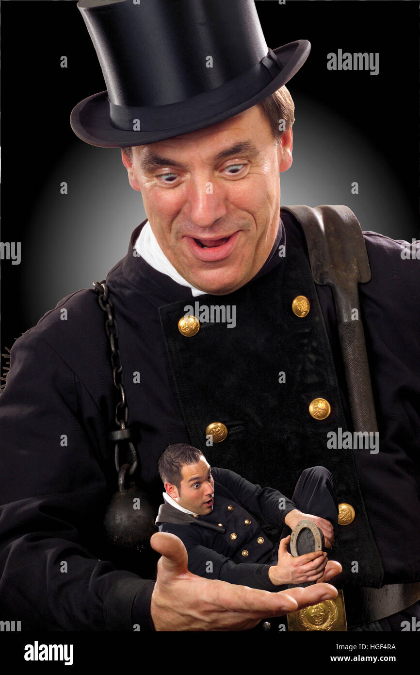 Two chimney-sweeps, symbol for doubled luck Stock Photo - Alamy
