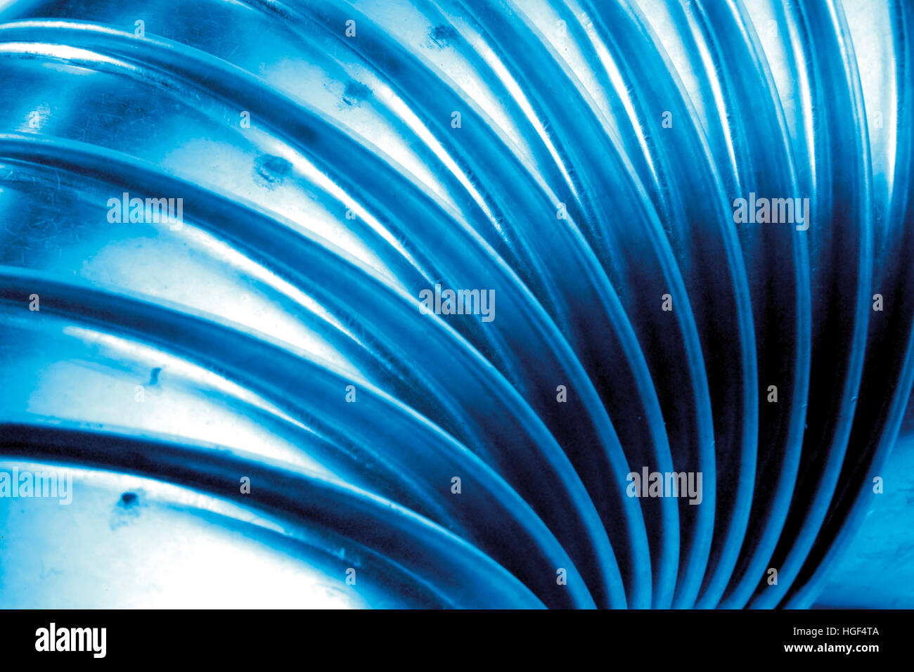 Structure of a blue pipe Stock Photo - Alamy