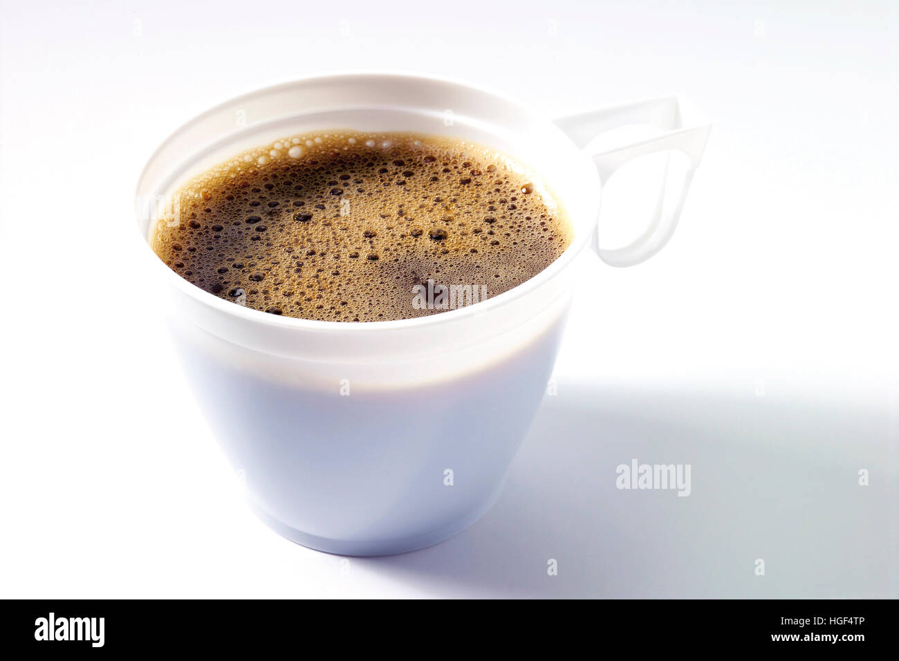 Plastic coffee cup Stock Photo - Alamy