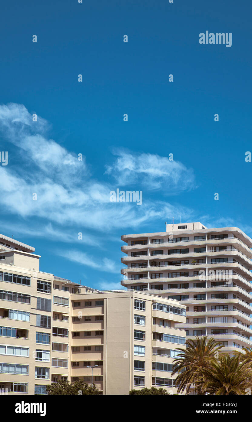 Sea Point Apartments - Sea Point - Cape Town Stock Photo - Alamy