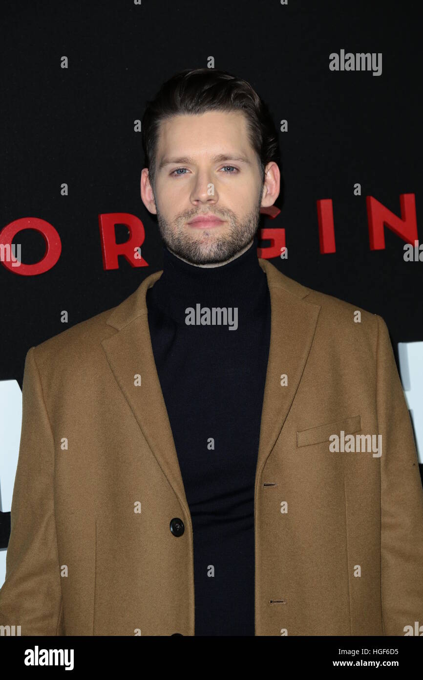 Luke Kleintank attending the premiere of the second season of Amazon's ...