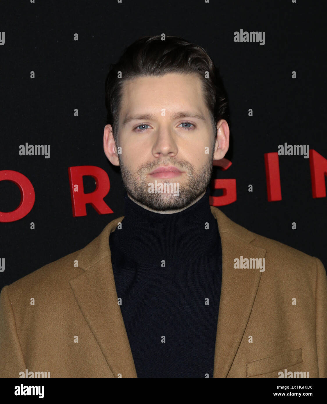 Luke Kleintank attending the premiere of the second season of Amazon's ...