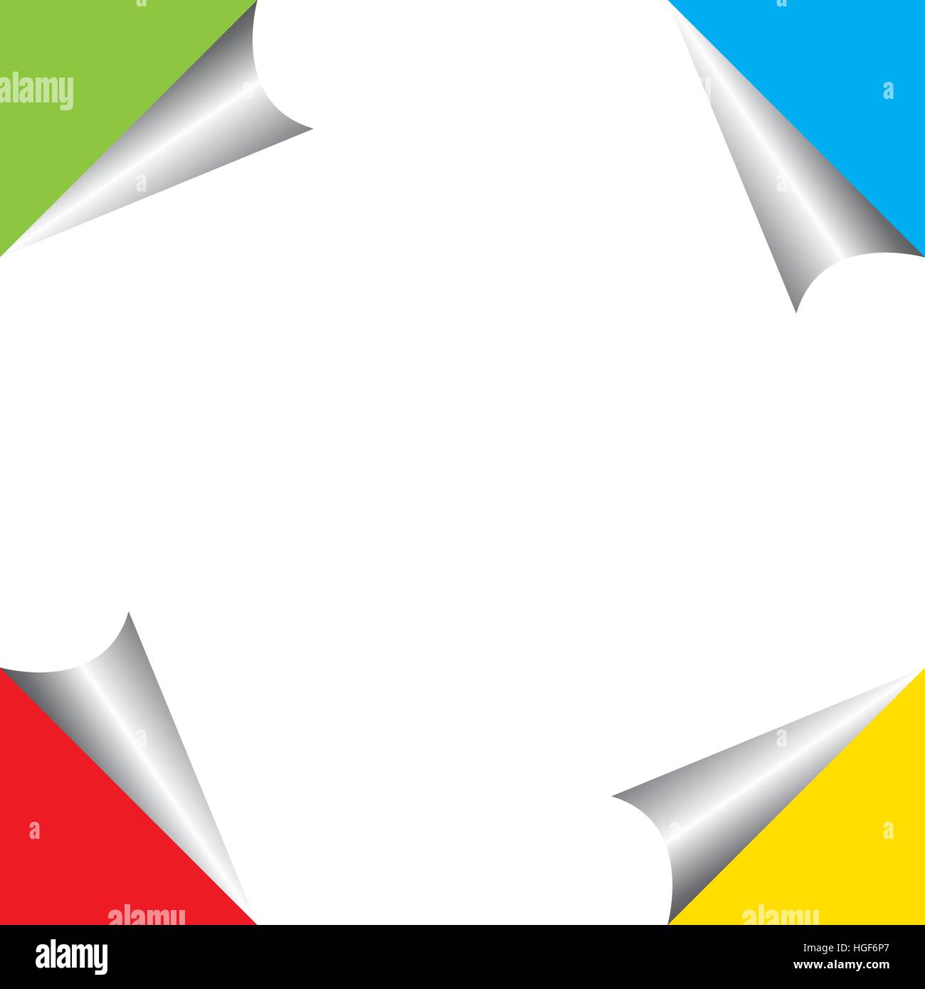 White page Stock Vector Images - Alamy