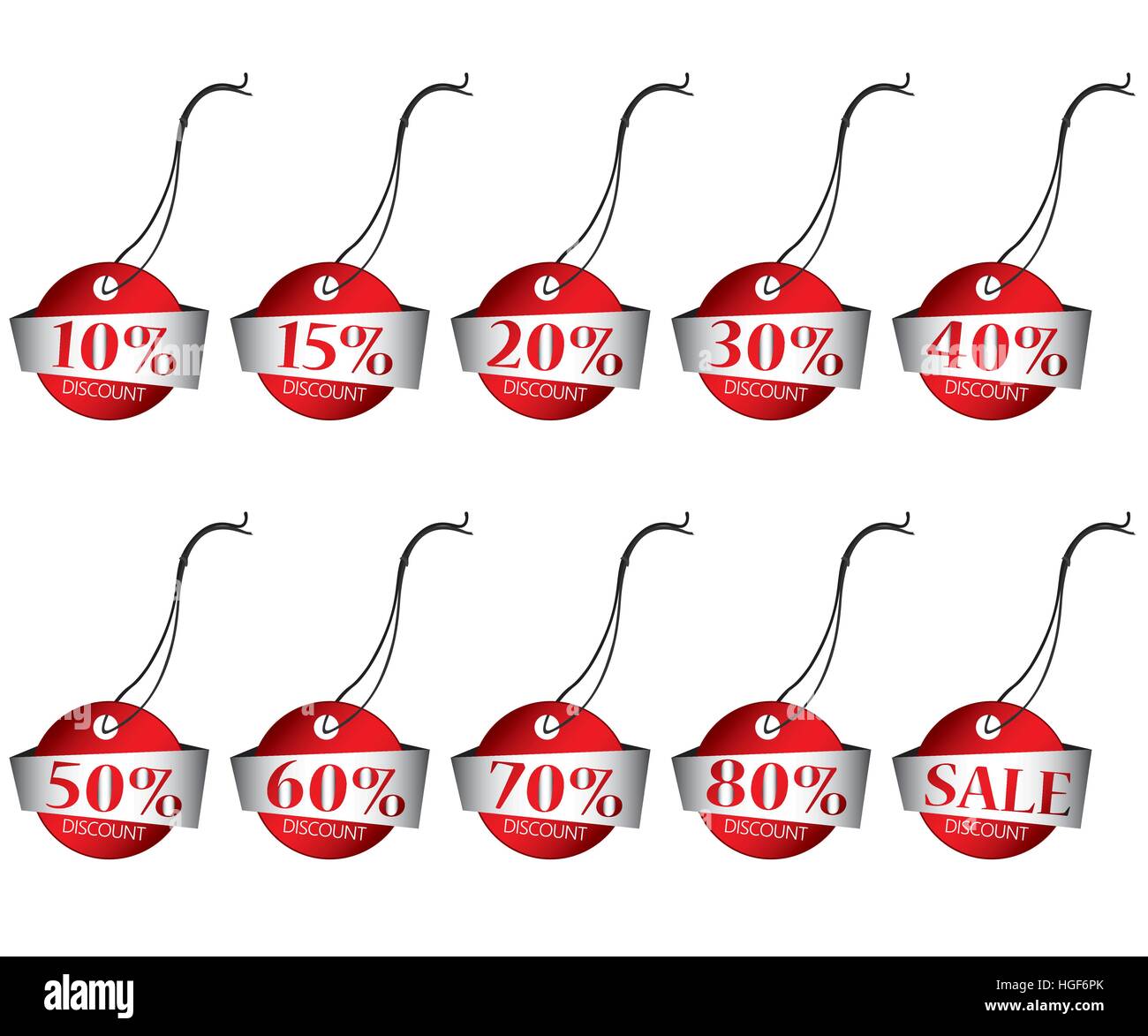 Discount label design hi-res stock photography and images - Alamy