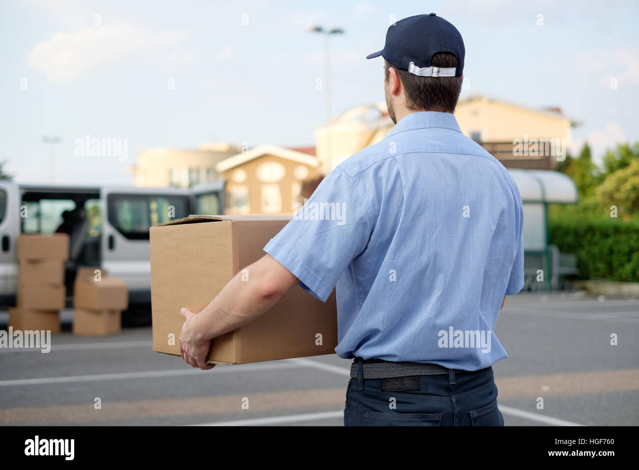Courier express hi-res stock photography and images - Alamy