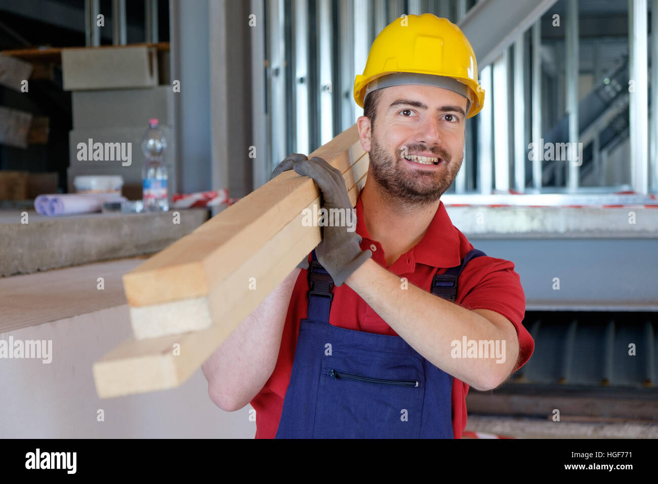 Carpenter with worker hi-res stock photography and images - Alamy