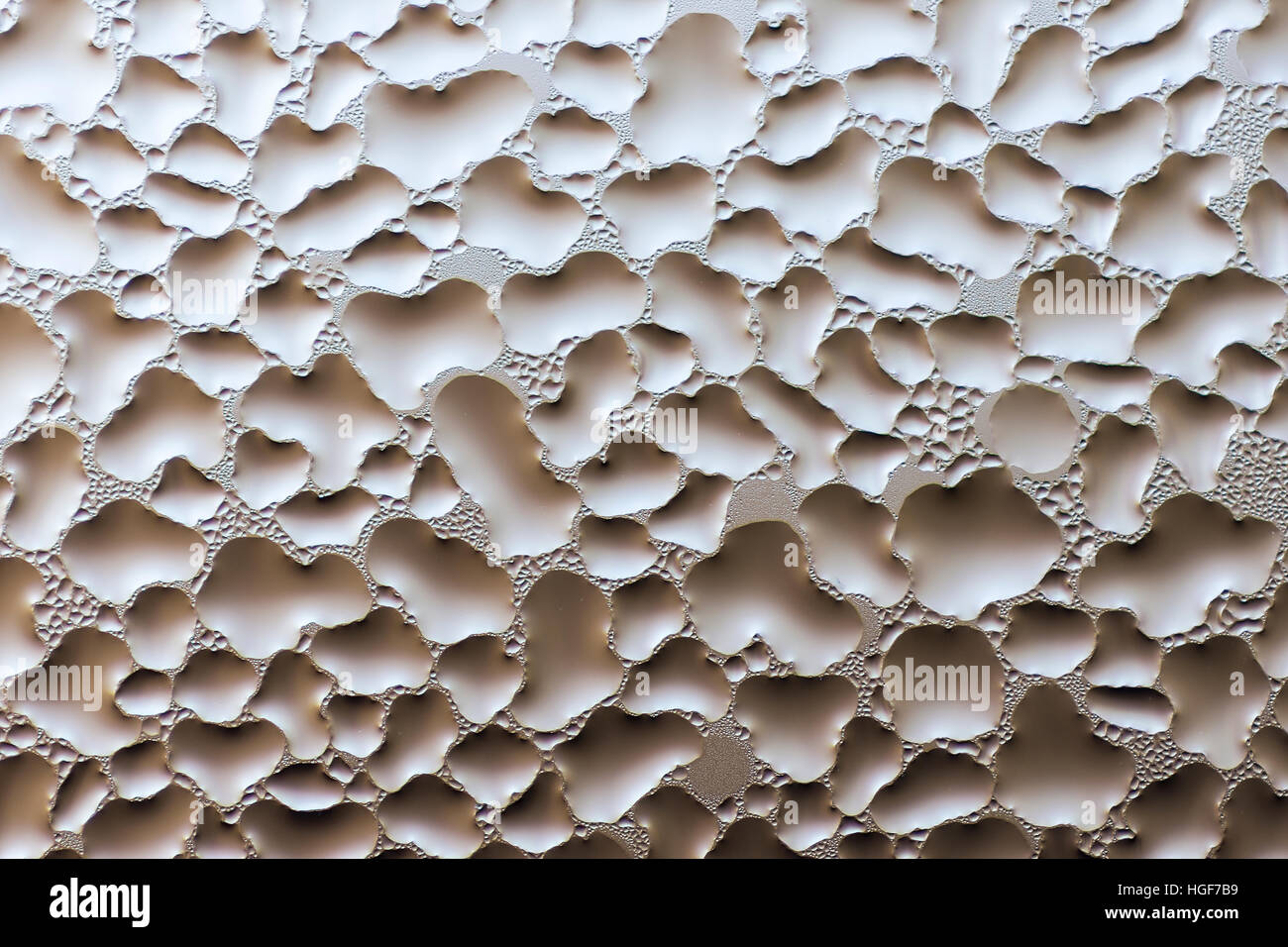 Condensation Water Drops on Window Texture Background. Dew Drop on ...