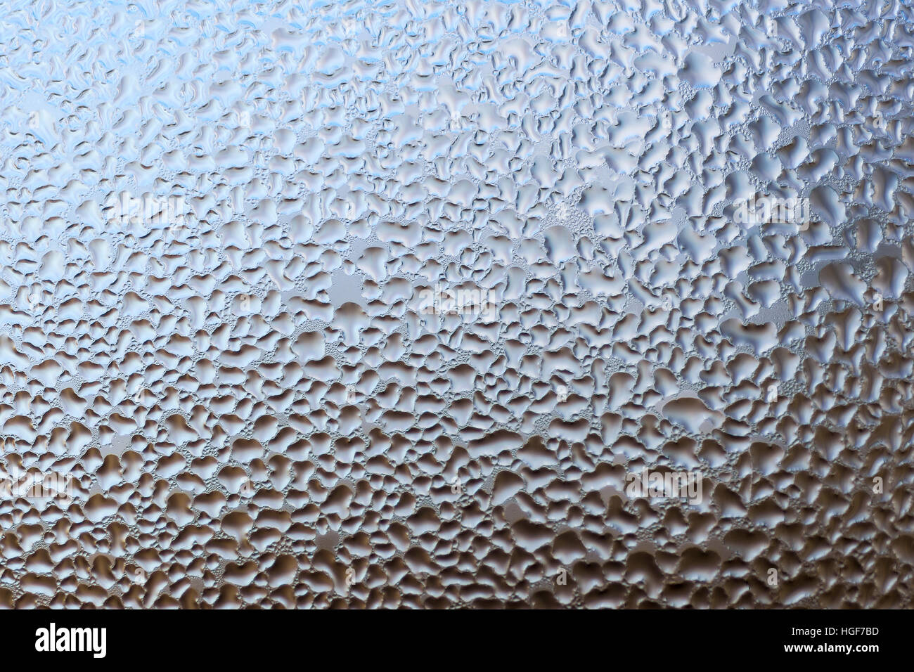 Condensation Water Drops on Window Texture Background. Dew Drop on ...