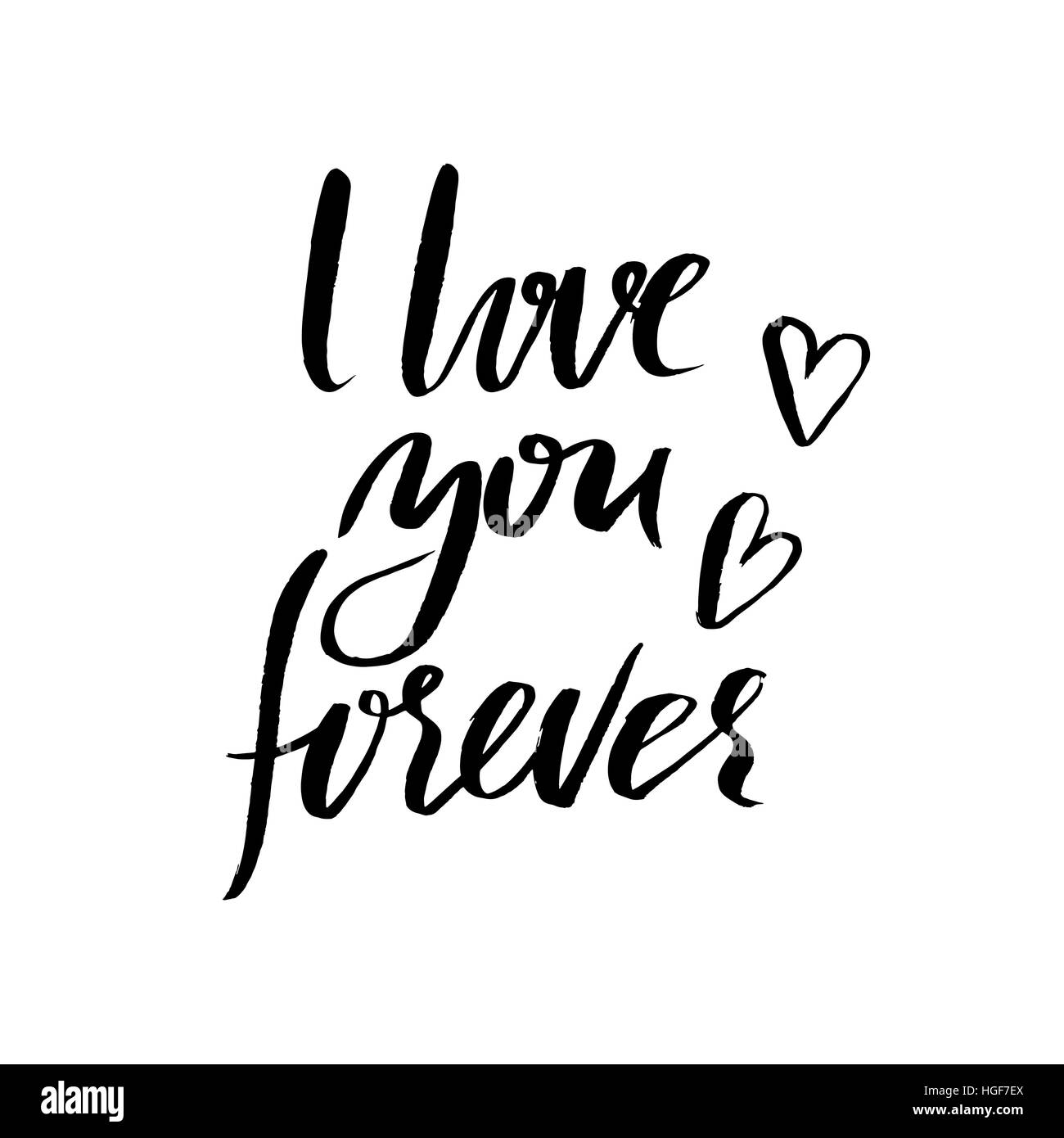 Hand Lettered Inspirational Quote Hand Brushed Ink Lettering Modern